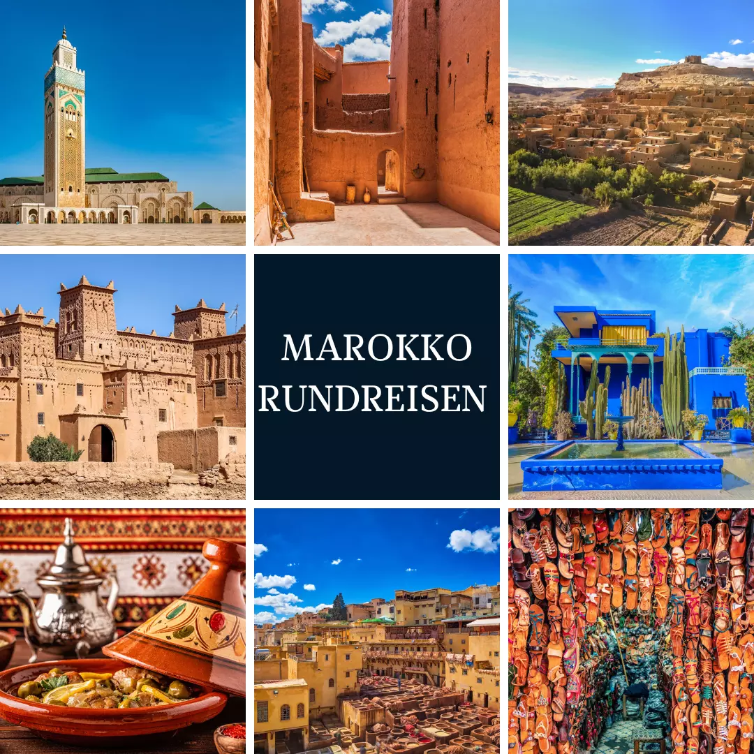 Marokko Rundreisen: 7 tage, 10 tage, 14 Tage